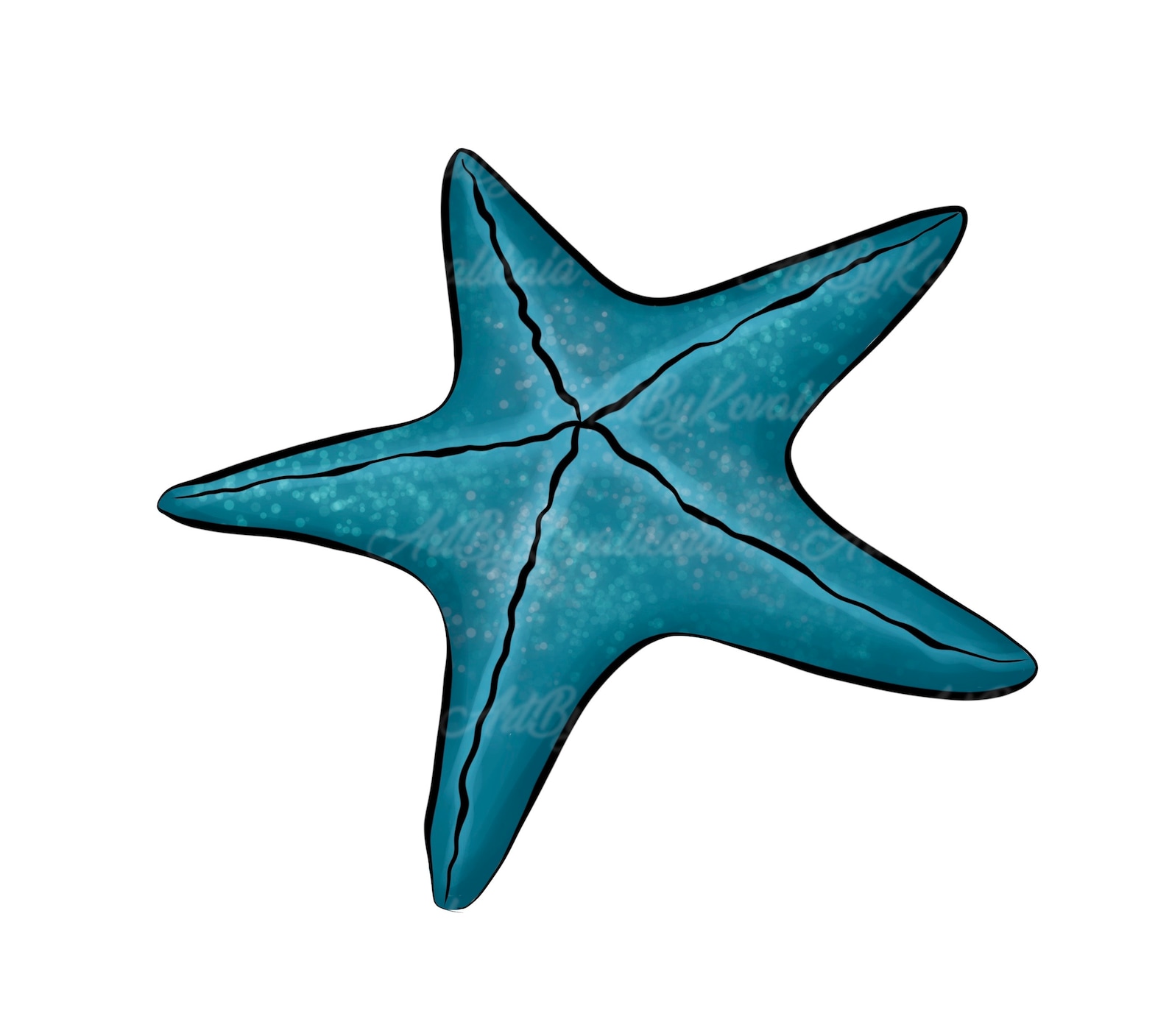 Starfish Clipart, Starfish PNG, Digital Download - Etsy