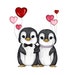 Penguins Clipart, Cute Penguins Clip Art, Love, PNG, Valentines Day ...