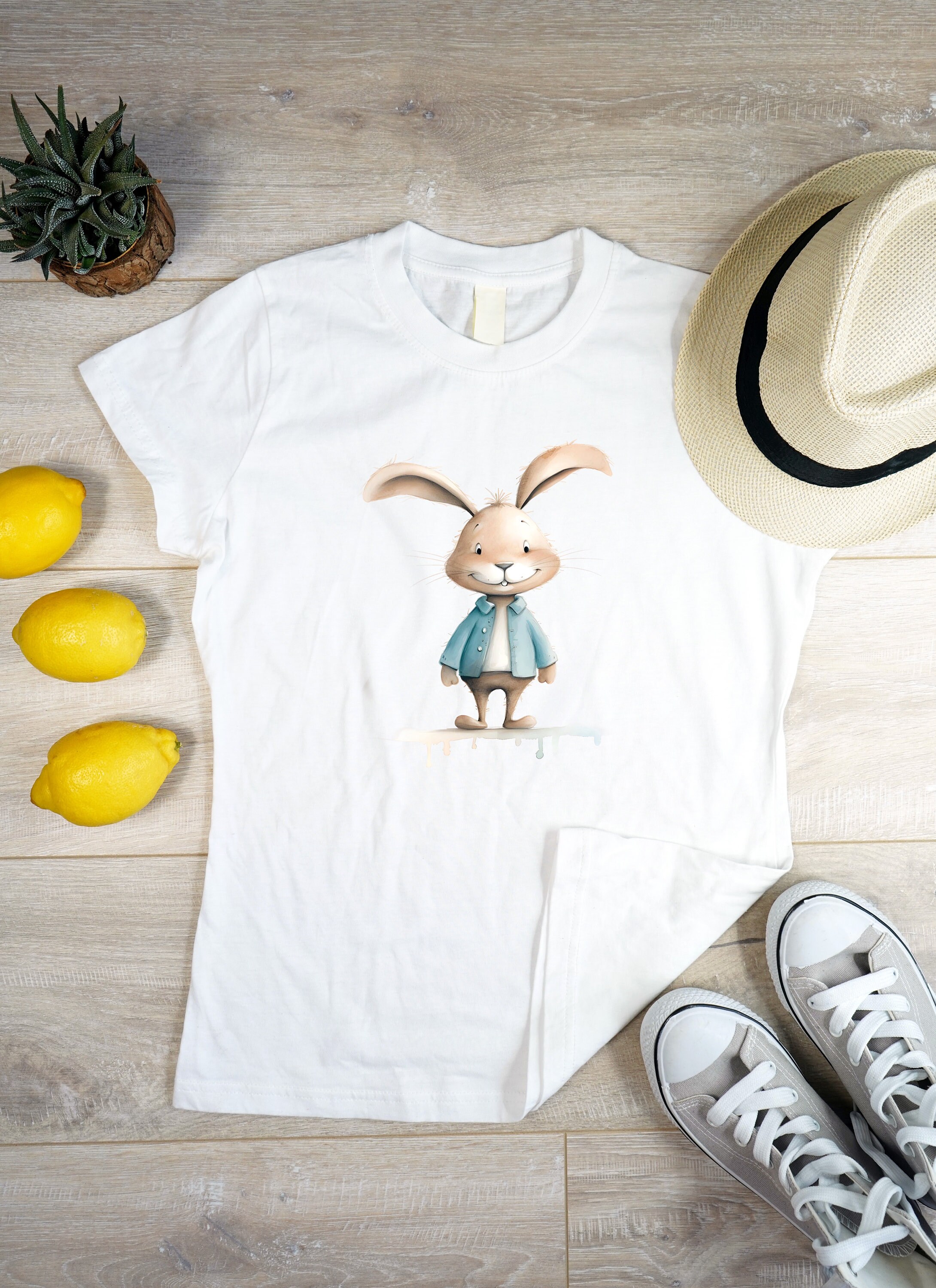 Bunny Clipart, Rabbit PNG, Baby Shower Boy, Digital Download - Etsy