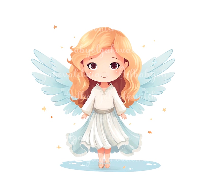 Angel PNG, Angel Clipart, Baby Shower, Digital Download - Etsy