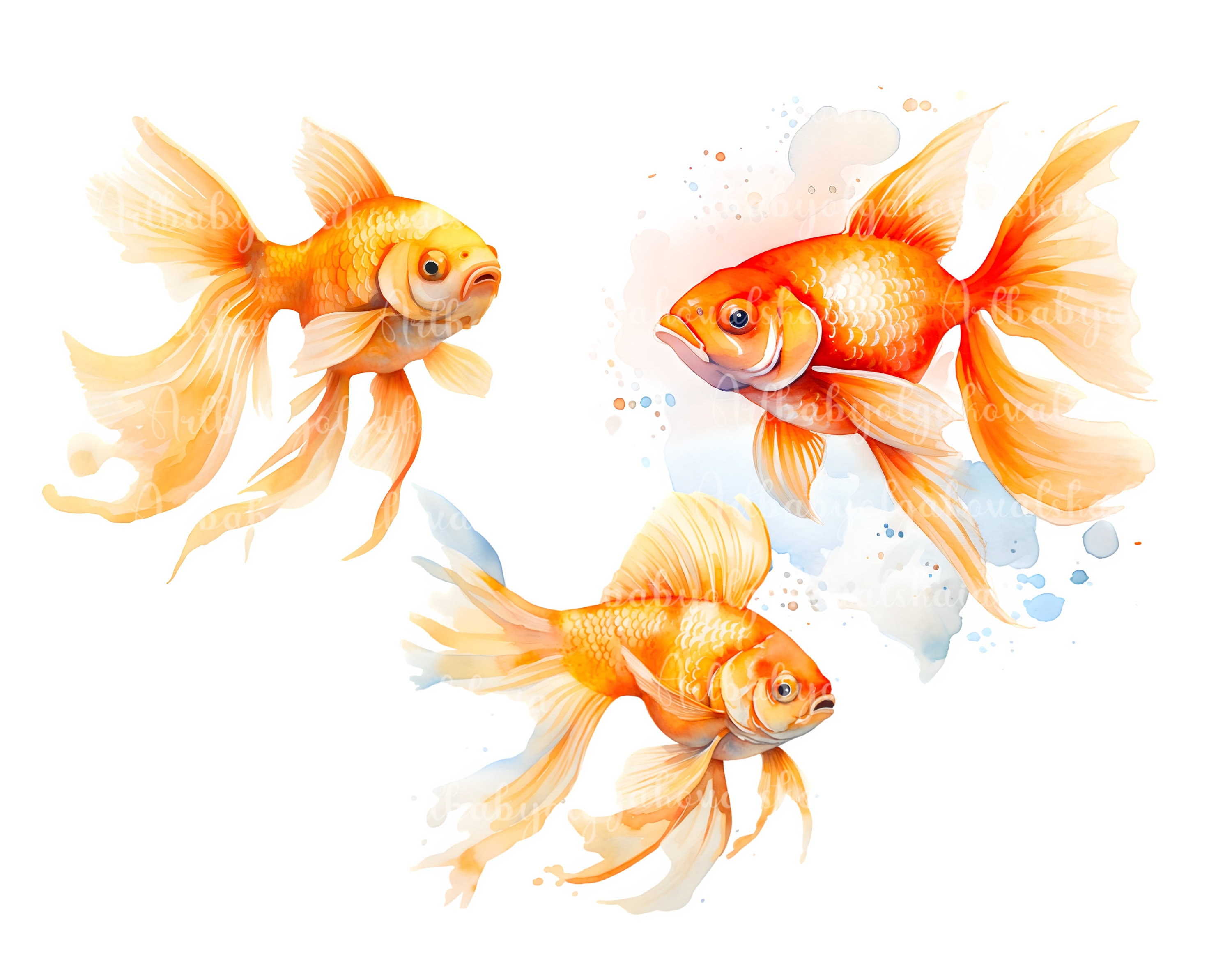 Gold Fish Clip Art