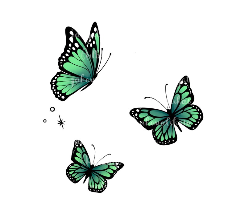 Butterfly Clipart, Butterflies PNG, Digital Download - Etsy