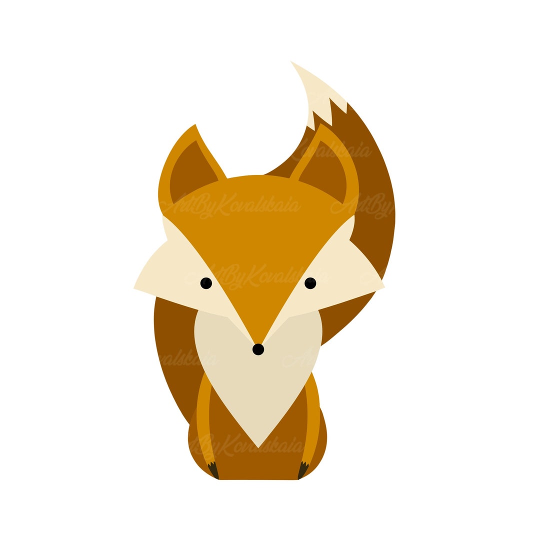 Fox Clipart, Fox PNG, Digital Download - Etsy