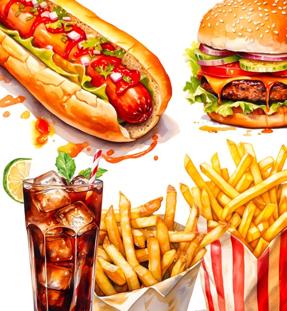 Hamburgers And Hotdogs Png