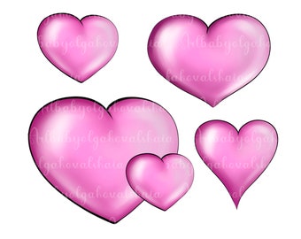 Valentines Day Sublimation, Valentines Heart Png, Heart Png, Heart ...