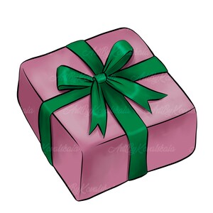Gift Box PNG, Christmas Gift Clipart, Digital Download - Etsy