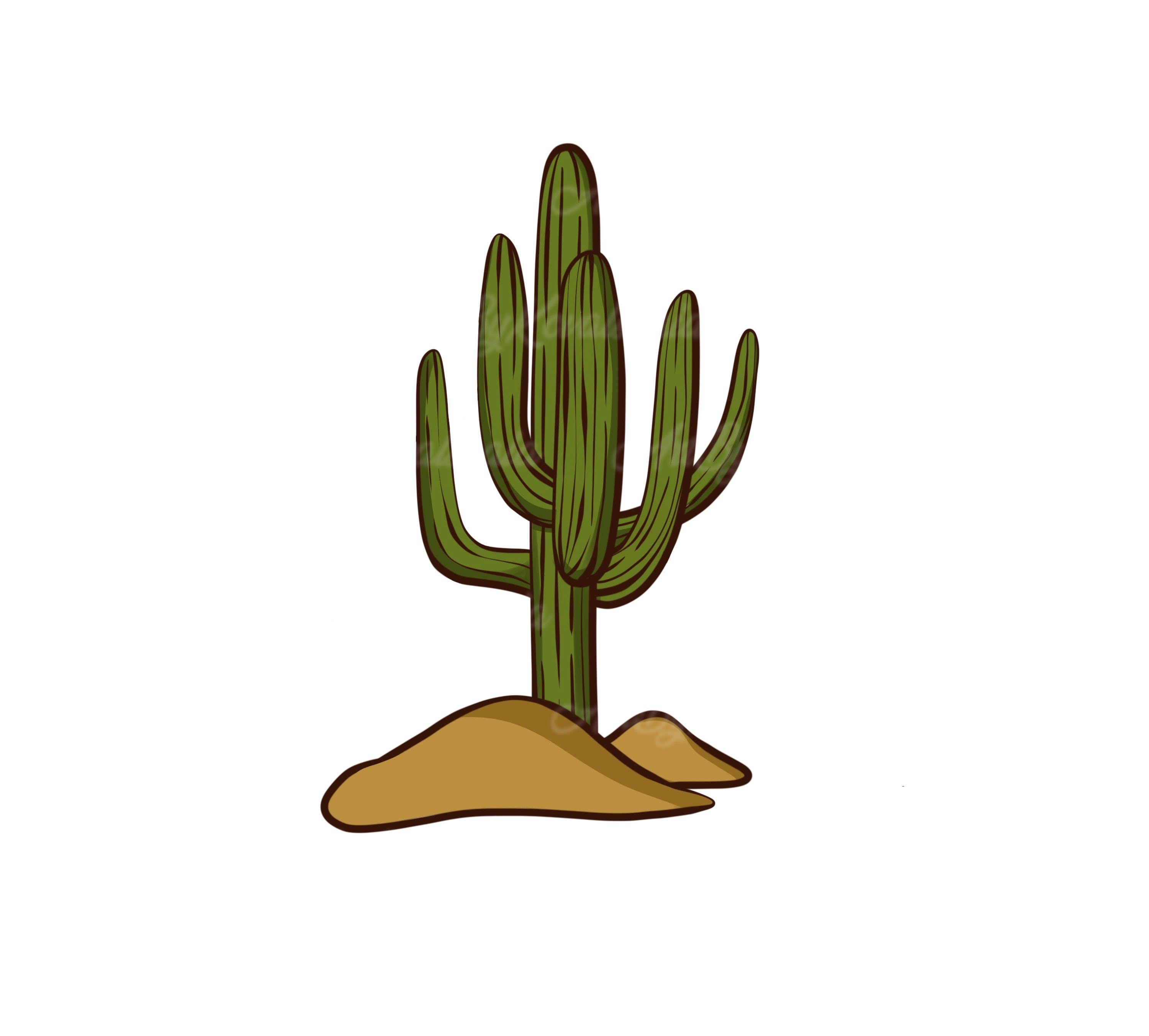 Cactus Clipart, Cacti Clipart, Digital Download - Etsy