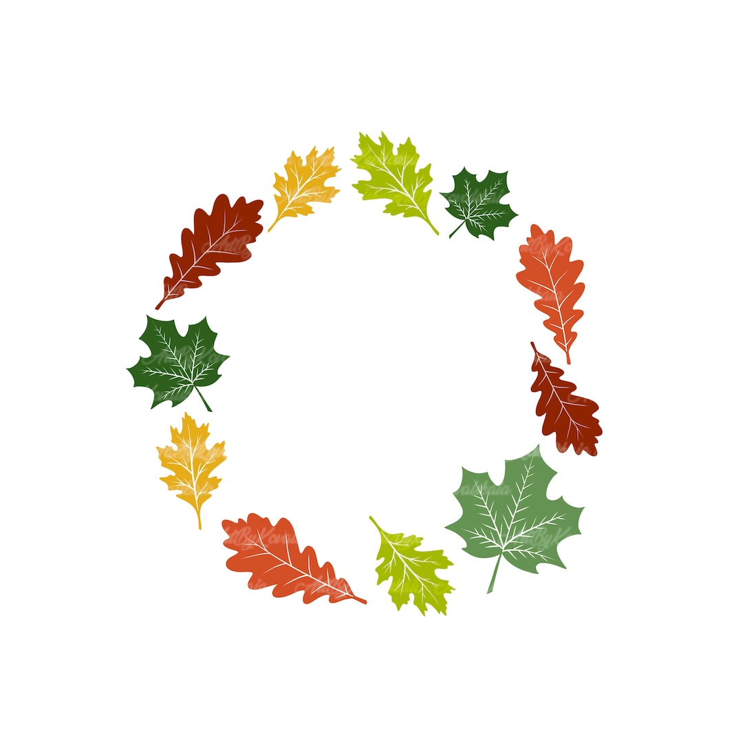 Leaves Clipart, Frame PNG, Fall Clip Art, Autumn Clipart, Thanksgiving ...