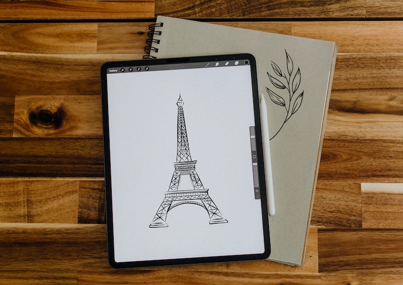Clipart Parijs, illustraties Frankrijk, Eiffeltoren PNG, reizen clipart ...