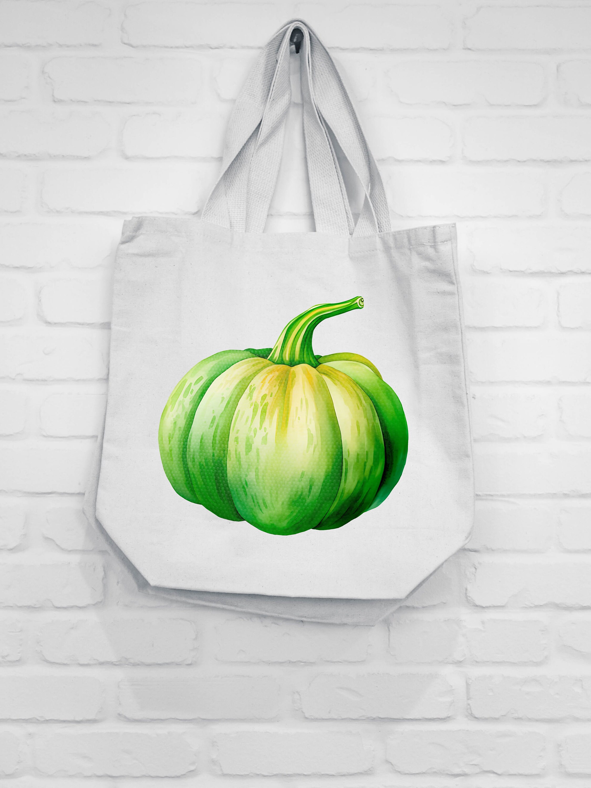 Green Pumpkin Clipart