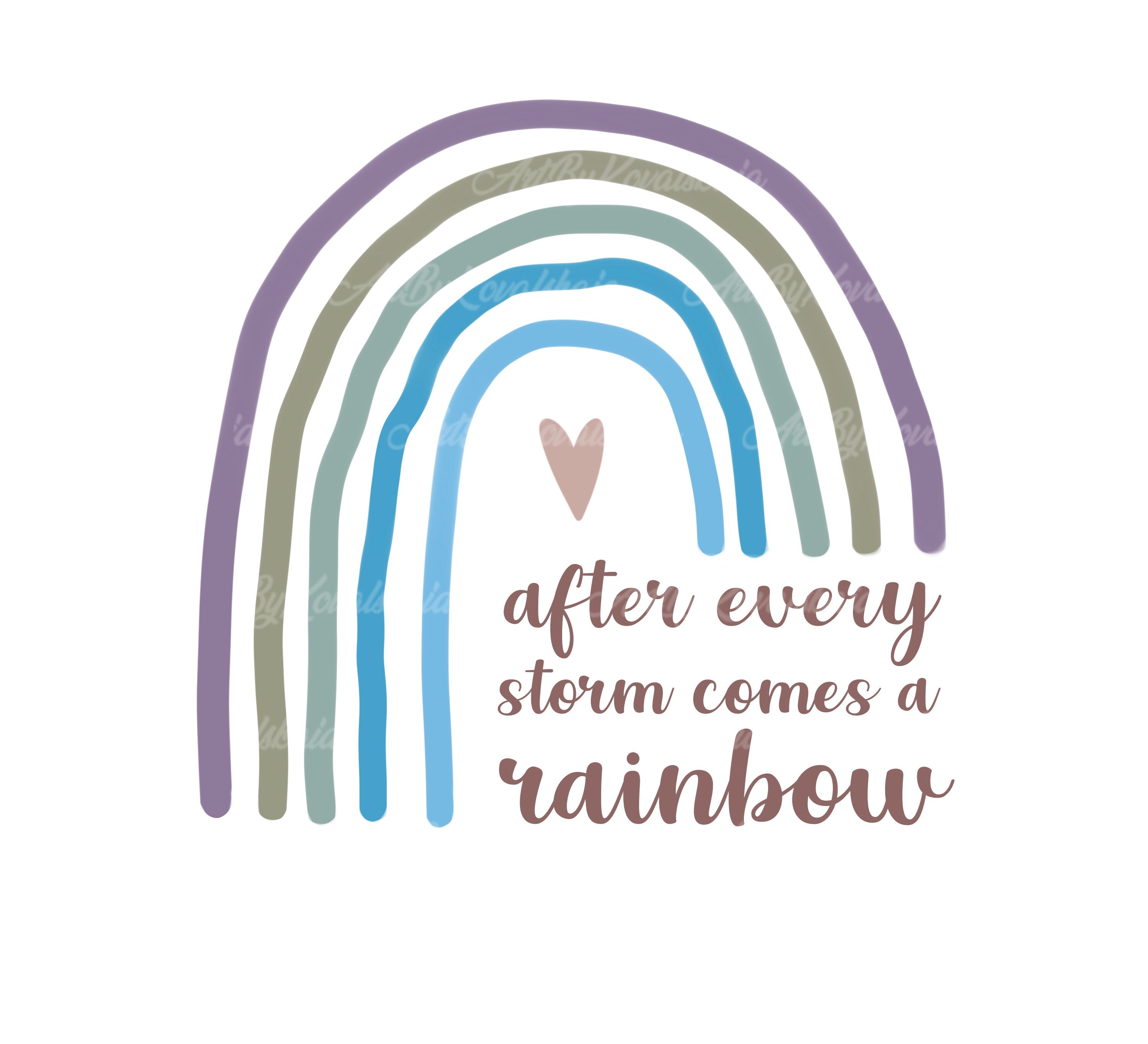 After Every Storm Comes a Rainbow, Rainbow PNG, Rainbow Clipart ...