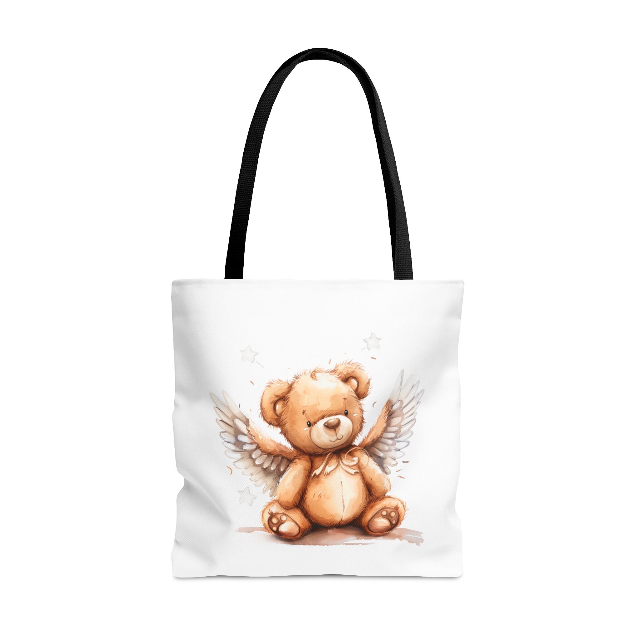 Teddy Bear Clipart, Watercolor Angel Bear PNG, Baby Shower, Digital ...