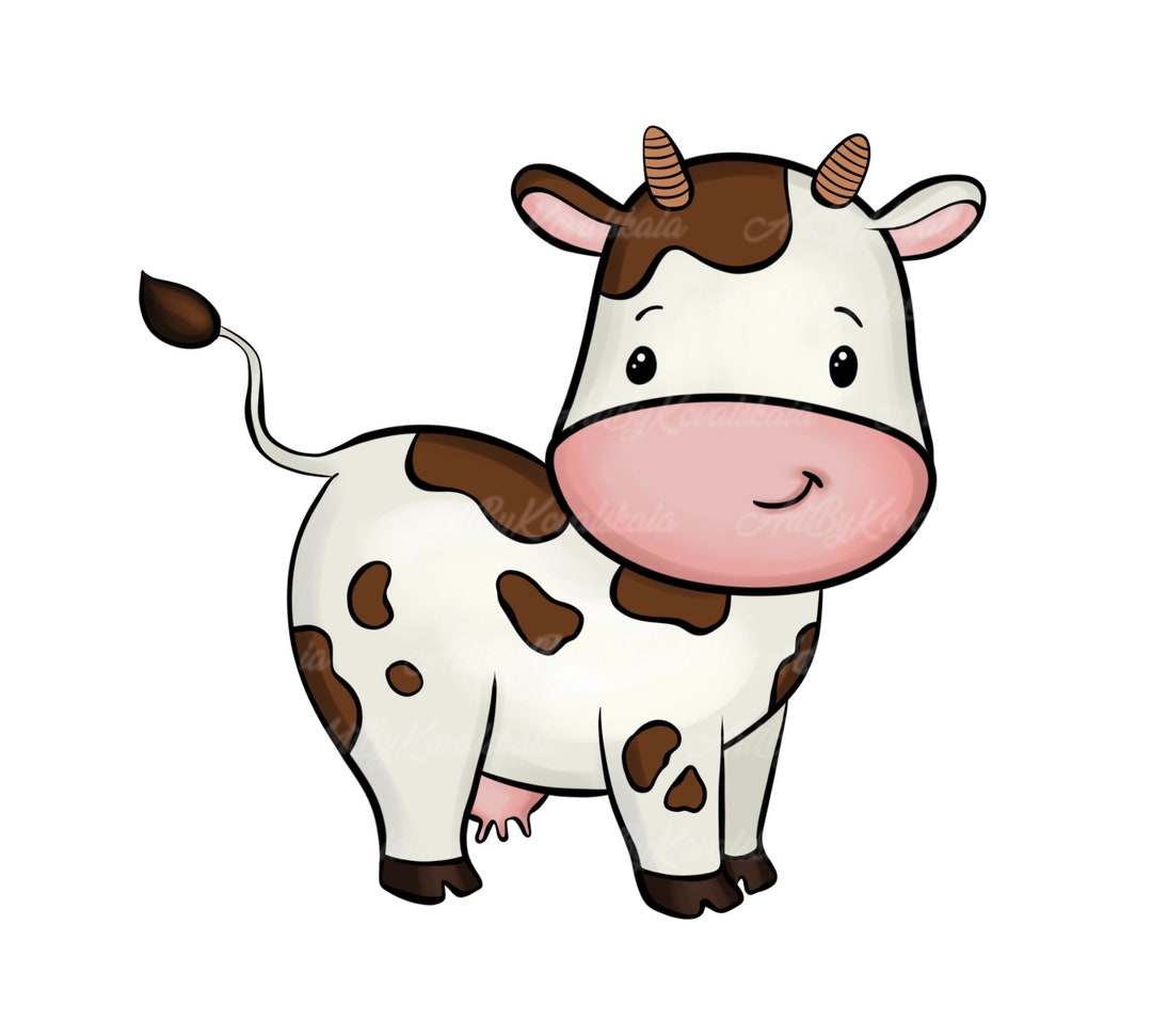 Cow PNG, Cow Clipart, Digital Download - Etsy