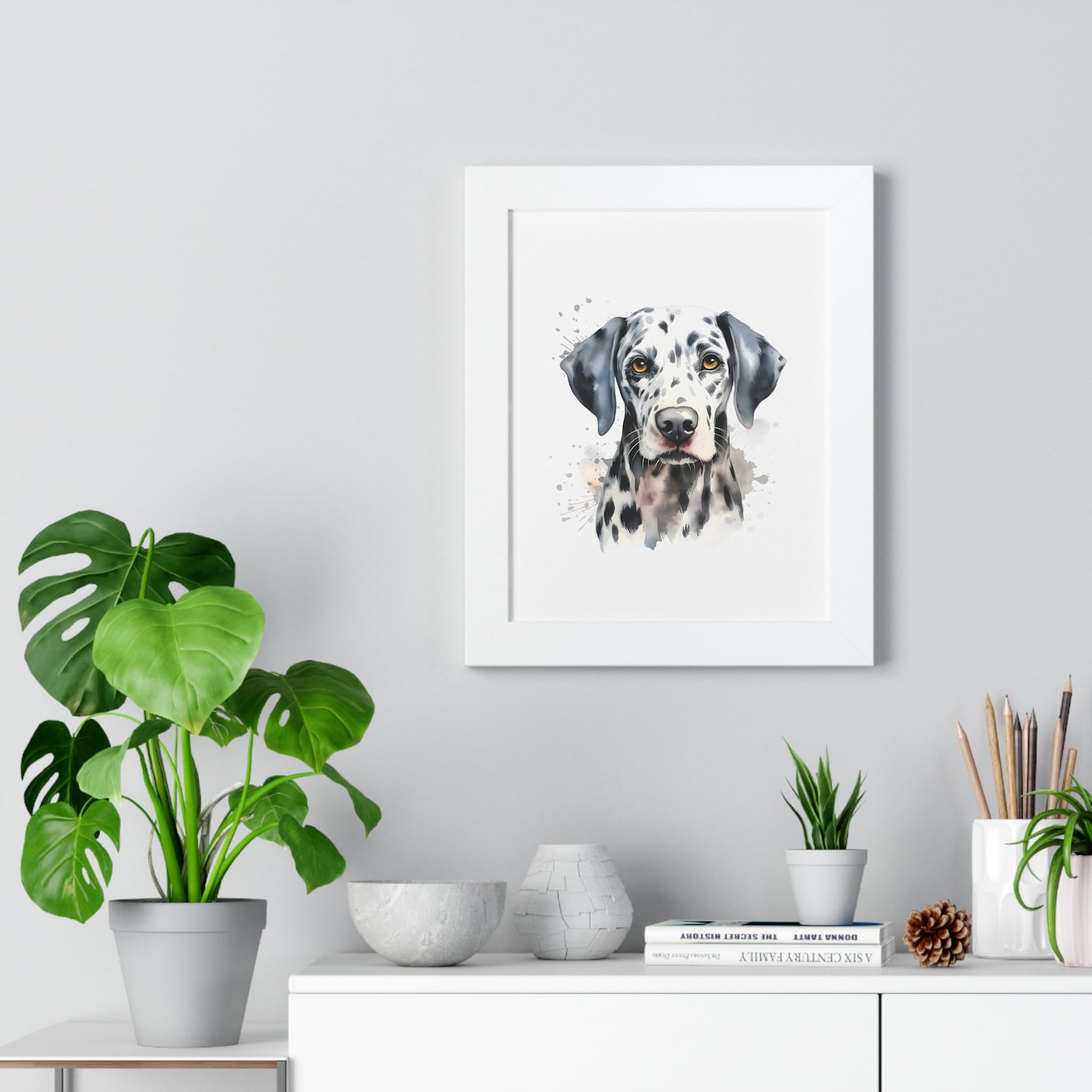 Watercolor Dalmatian Dog PNG, Puppy Clip Art, Digital Download - Etsy