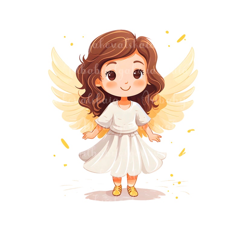 Angel PNG, Angel Clipart, Baby Shower, Digital Download - Etsy
