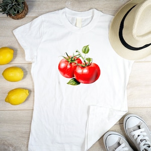 Watercolor Tomatoes Clipart, Tomato PNG, Vegetable Clip Art, Digital ...