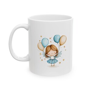 Watercolor Baby Angel PNG Clipart: Balloons (digital Download) - Etsy