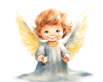 Angel PNG, Angel Girl Clipart, Baby Shower, Digital Download - Etsy