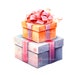 Gift Box PNG, Watercolor Birthday Present Clipart, Digital Download - Etsy