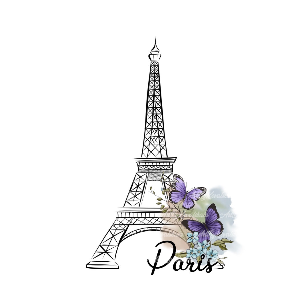 Paris PNG, Eiffel Tower Clipart, Eiffel Tower PNG, Digital Download - Etsy