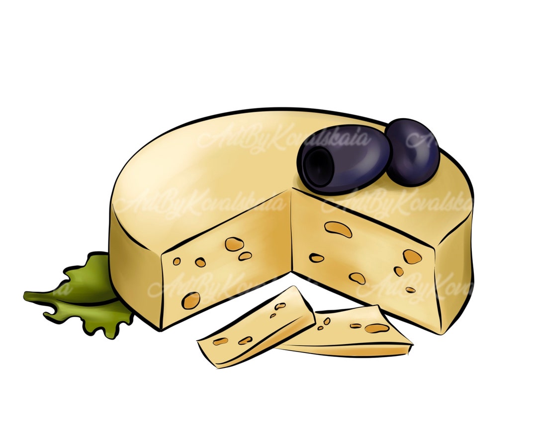 Cheese PNG, Cheese Clip Art, Paris Clipart, Digital Download - Etsy