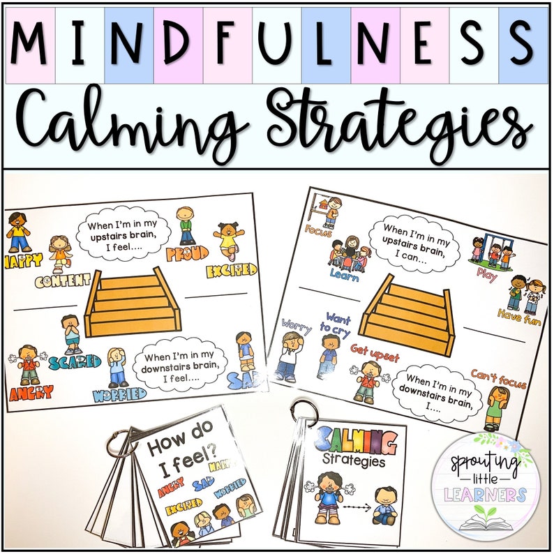 Printable Calming Techniques - Etsy