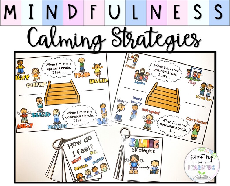 Printable Calming Techniques - Etsy
