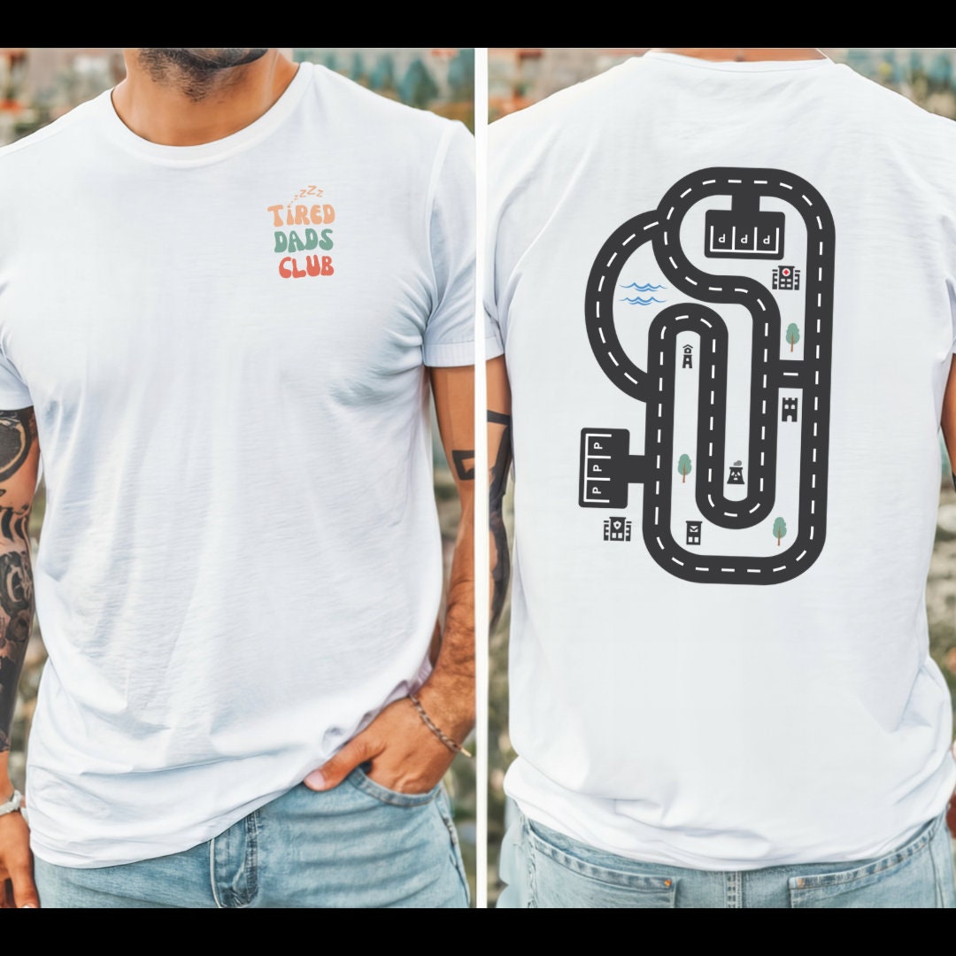 Racing Shirt for Dad | Tired Dads Club Shirt | Kids’ Toy Car Shirt ...