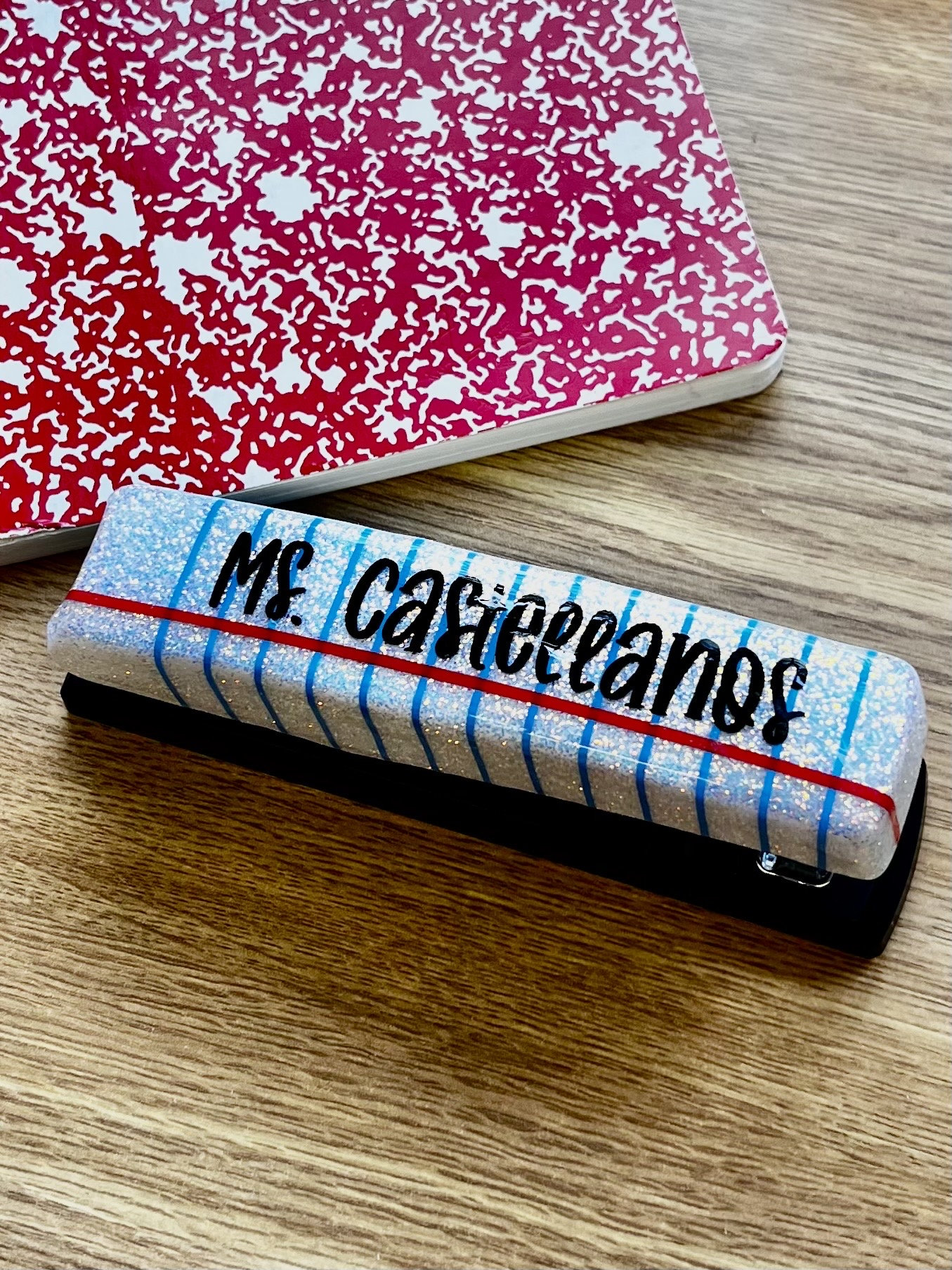 Custom Staplers, Glitter Stapler, School Supplies, Custom Classroom ...