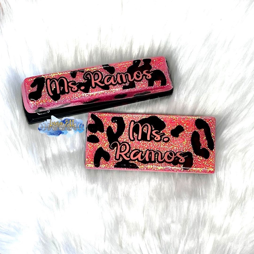 Personalized Stapler and Eraser Set, Personalized Eraser, Personalized ...