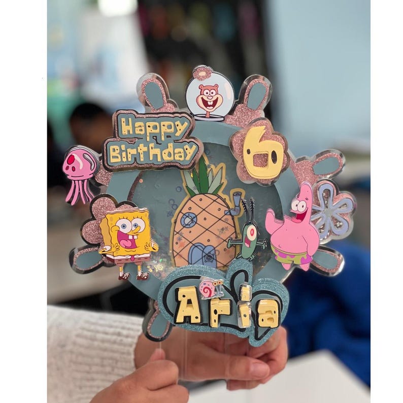 Under the Sea Cake Topper - Etsy