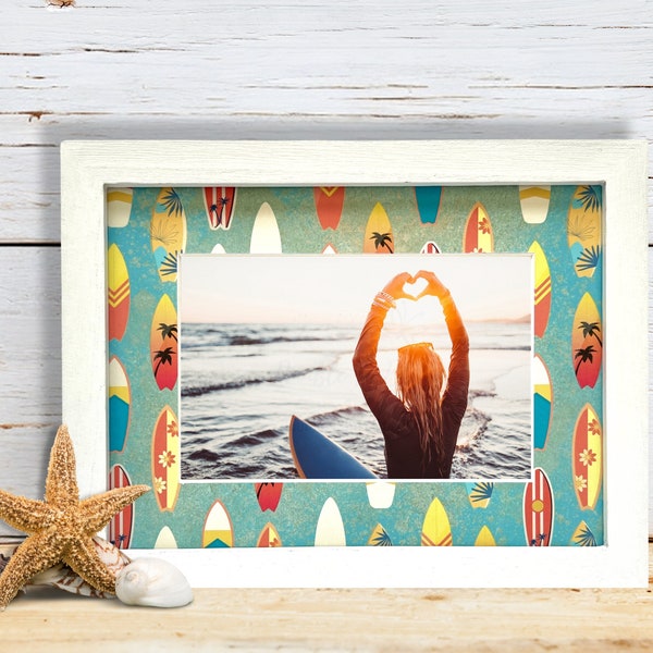 Surfboard Birthday Picture - Etsy