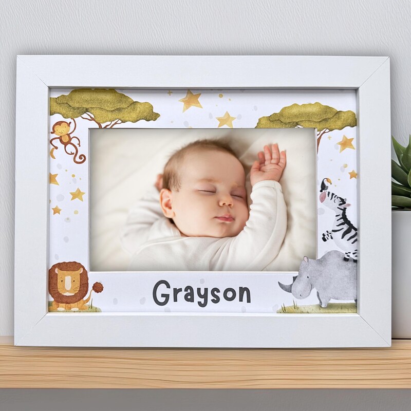 Monkey Picture Frame - Etsy