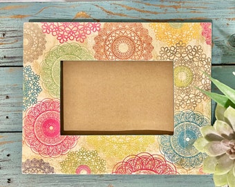 Boho Picture Frame - Etsy