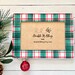 Fall Picture Frame, Fall Plaid Picture Frame, Plaid Picture Frame ...