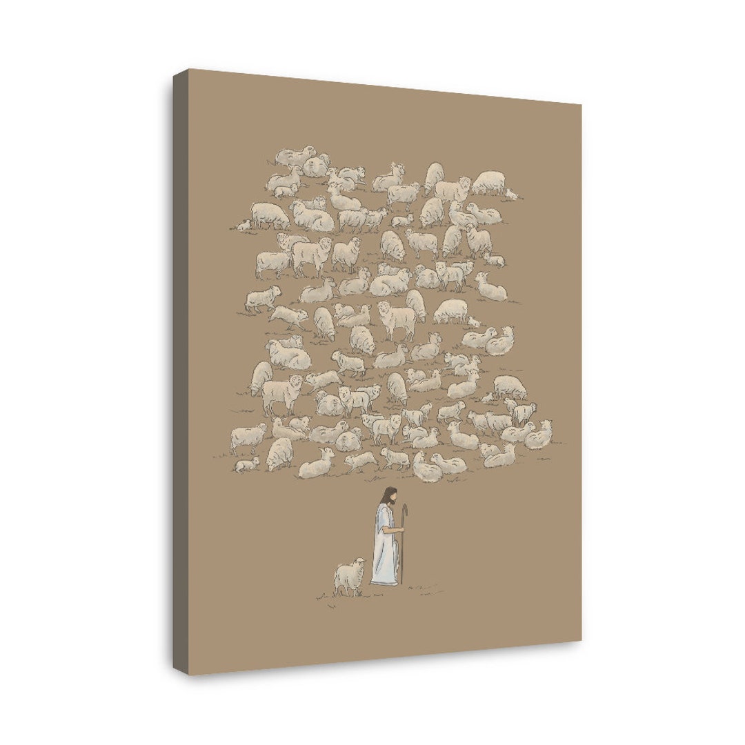 Jesus Leaves the 99, Parable of the Lost Sheep, Good Shepherd, Jesus ...