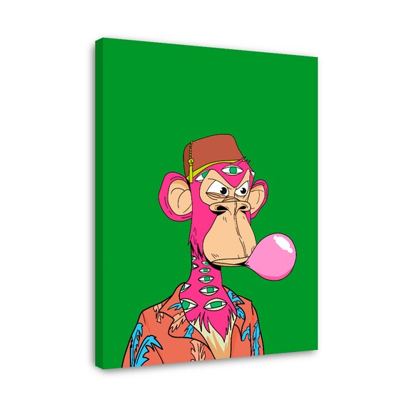 BAYC NFT Print 9268 First Minted Collection Crypto Wall Art - Etsy