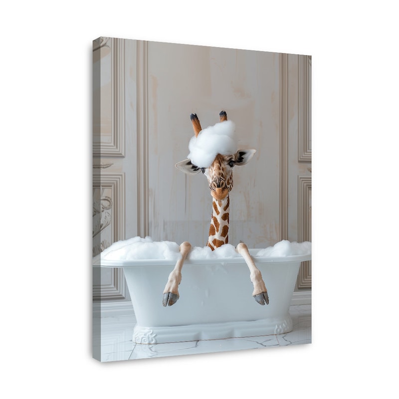 Giraffe Bathroom Etsy