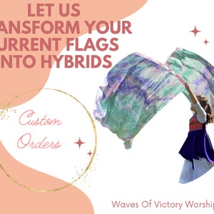 Custom HYBRID Worship Flags We Upgrade Your Flags All Flag - Etsy