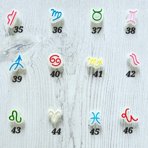 Zodiac Jibbitz Whats Your Star Sign Baby Aries Taurus Gemini Cancer Leo ...