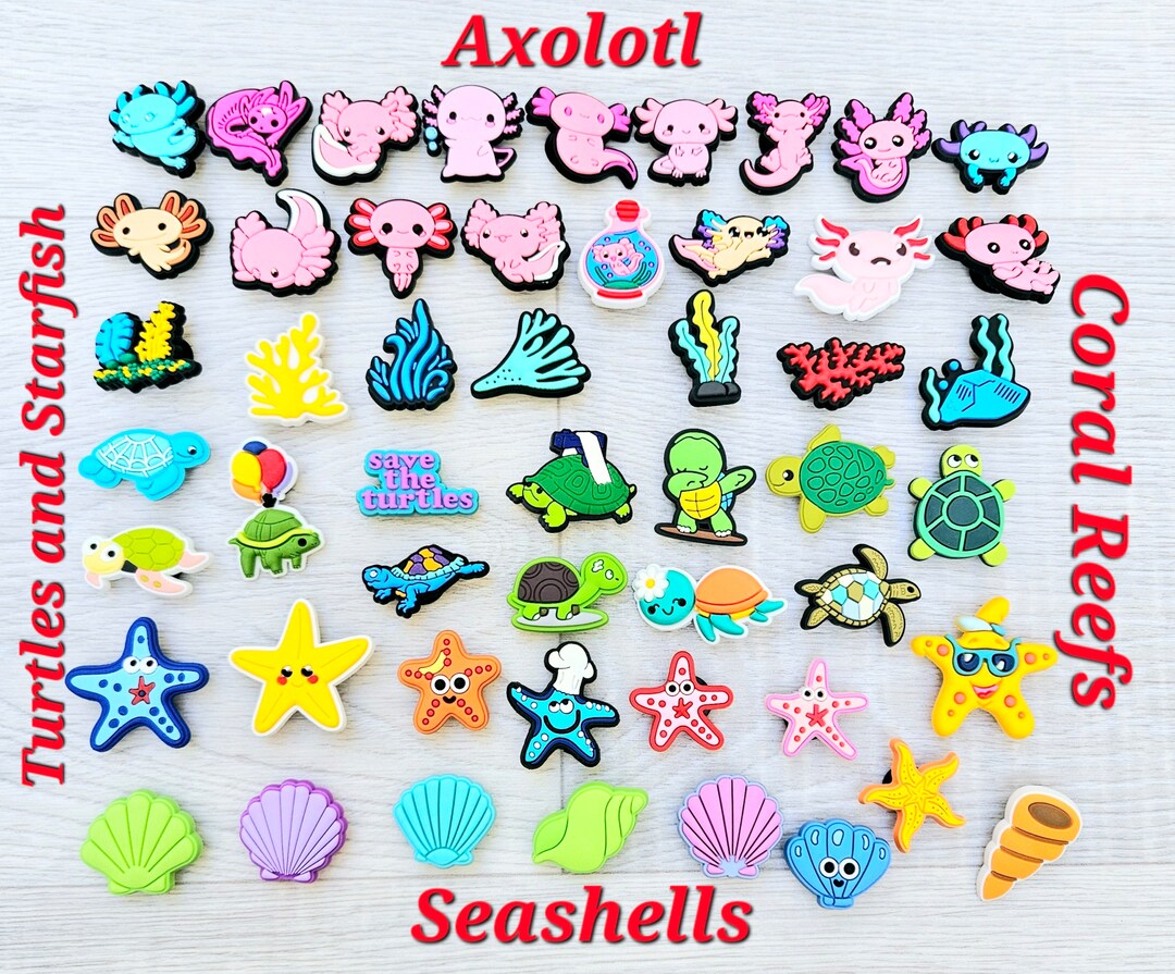 Sea Life Marine Jibbitz Accessory Crocs Charm Cute Animal Save the ...