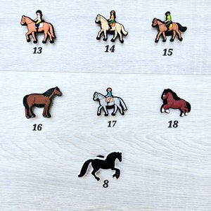 Cowboy and Leopard Print Jibbitz Croc Shoe Charms Accessories Cowgirl ...