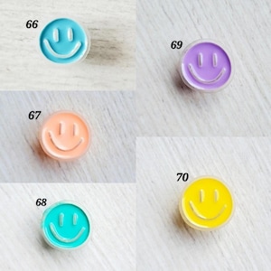 Smiley Face Jibbitz Brooches Fashion Accessory Funky Funny Jibz Crocs ...