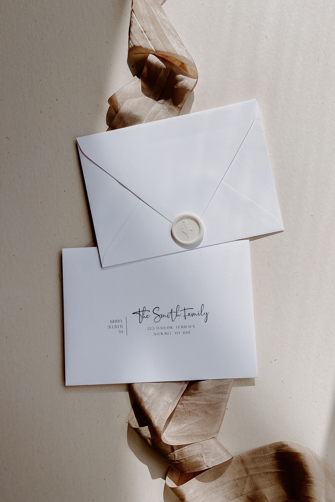 Envelope Template Wedding Invitation Instant Download Printable ...