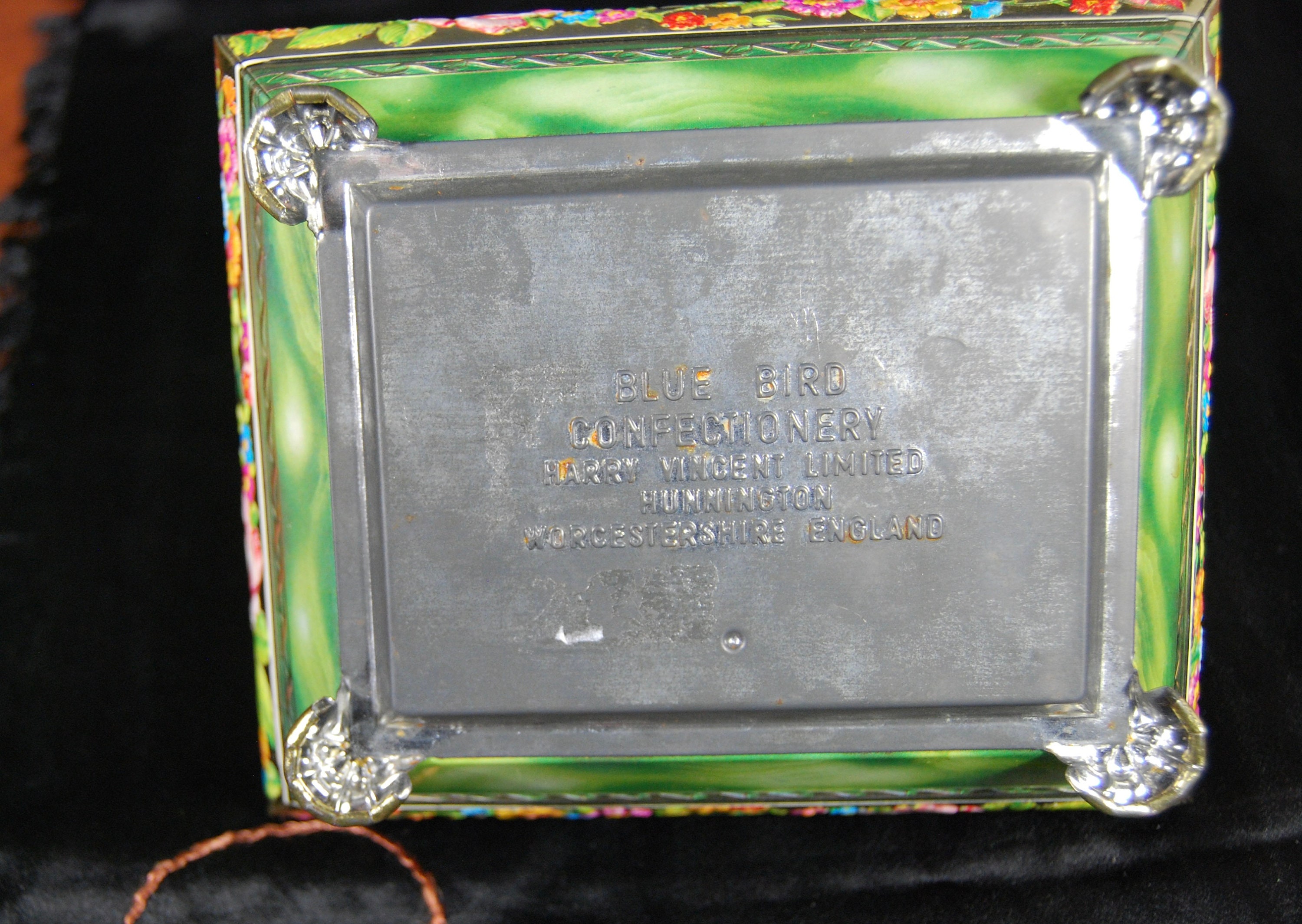 BLUEBIRD CONFECTIONARY TIN - Harry Vincent Ltd., Worcestershire ...