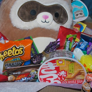 Squishmallow Mystery Box Gift and Snack Bundle | 11 Inch Squishmallows ...