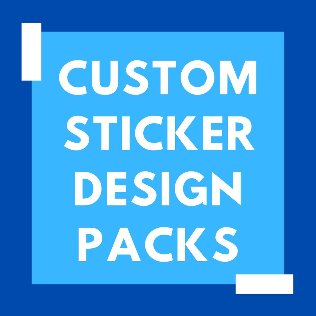 Custom Stickers, Custom Sticker Designs, Sticker Pack, Custom Sticker ...
