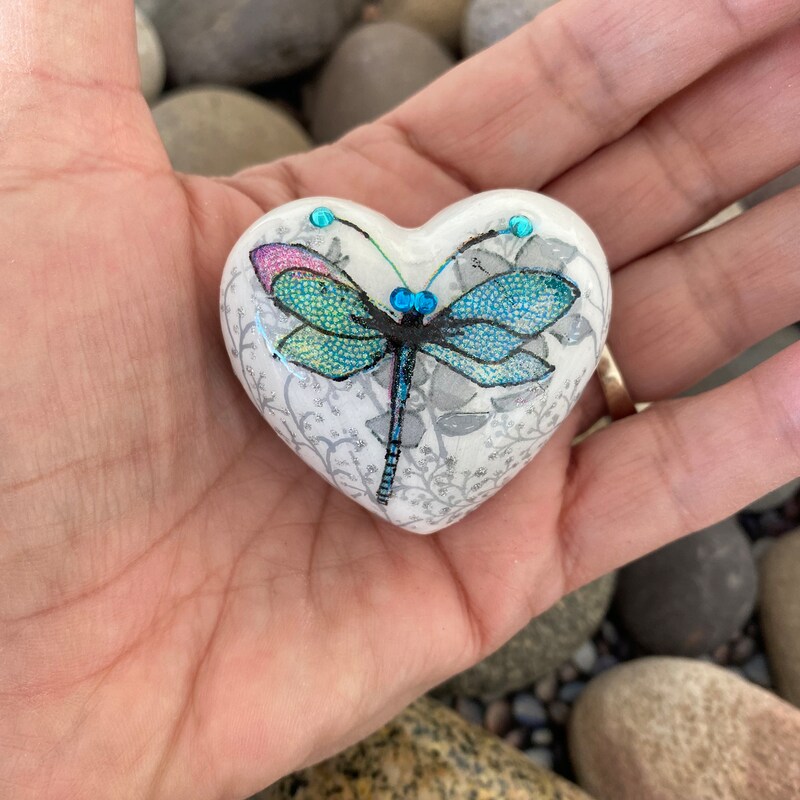 Stone Dragonfly - Etsy