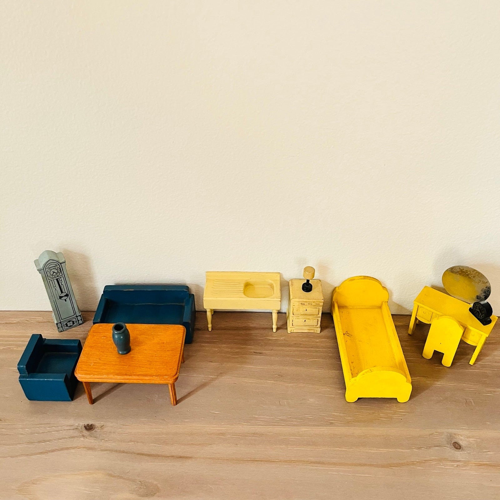 Strombecker Vintage Wooden Dollhouse Furniture - Etsy