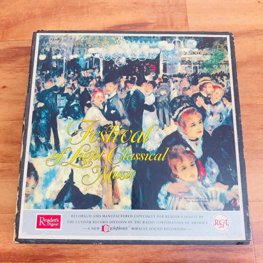Vintage Festival of Light Classical Music 12 Album Box Set - Etsy